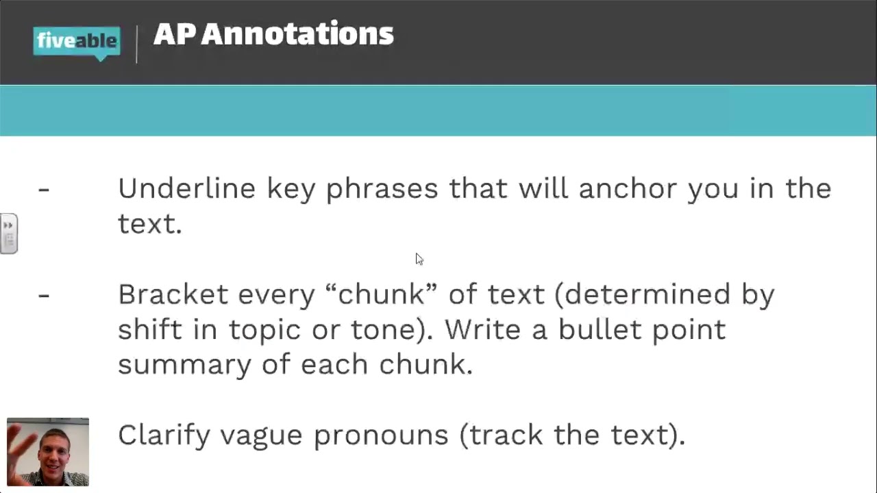 AP Lang - Multiple Choice Practice #4 | Fiveable Cram Archive