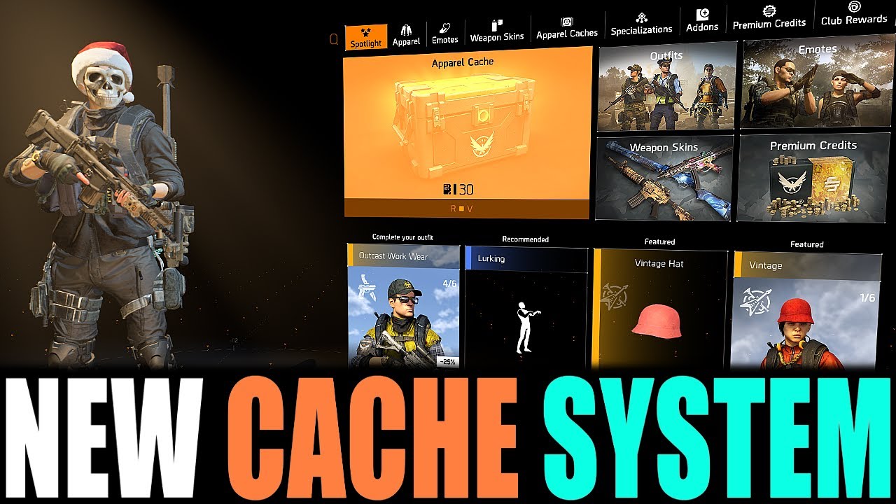 NEW CACHE SYSTEM & LEGACY CACHES IN THE DIVISION 2 | EVERYTHING YOU ...