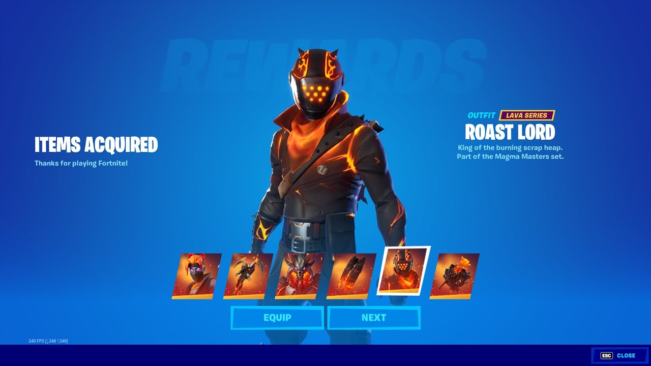 Fortnite Magma Masters Pack (NEW UPDATE) - YouTube