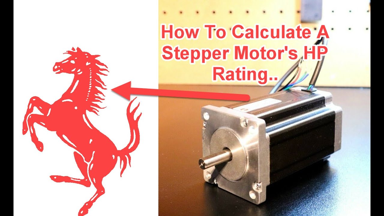How To Calculate A Stepper Motor's HP Rating... - YouTube