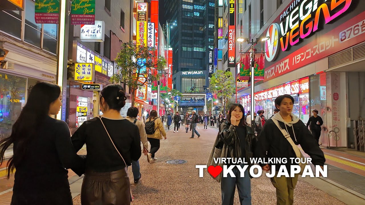 [Full Version] TOKYO JAPAN, Walking Tour Shinjuku, Nishishinjuku and ...