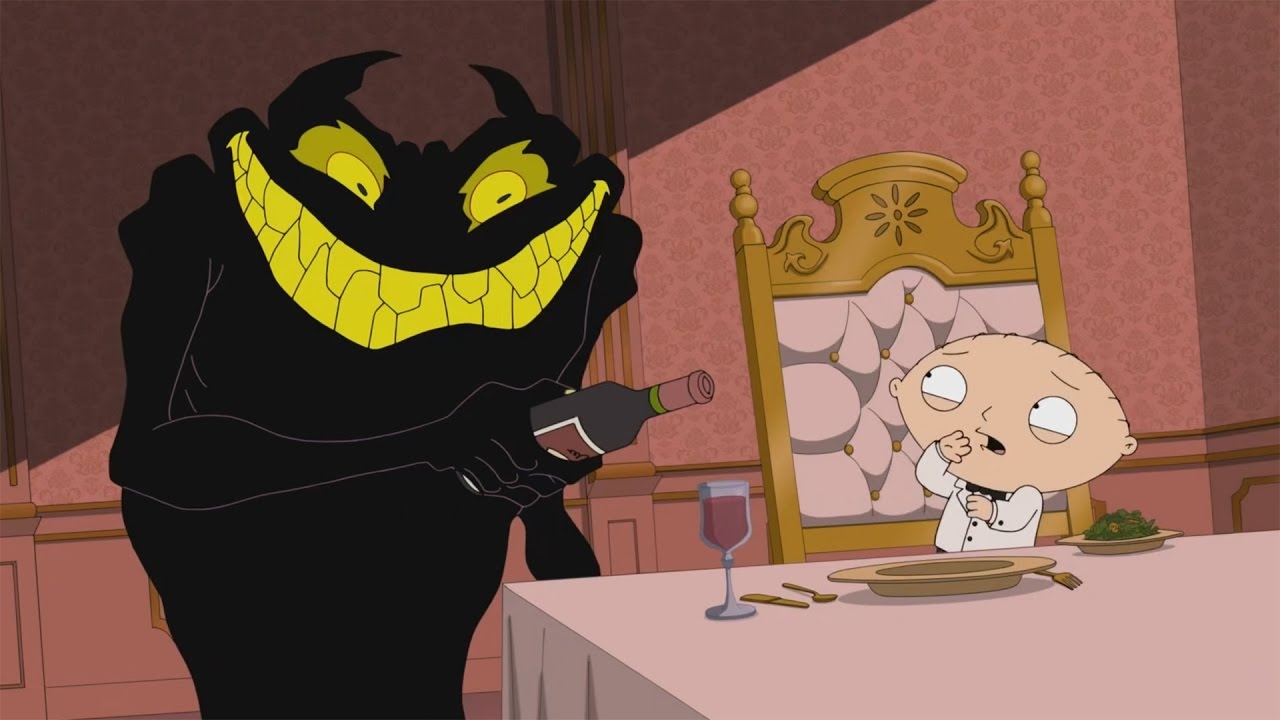 Family Guy - Nightmare Monster Terrifies Stewie - YouTube