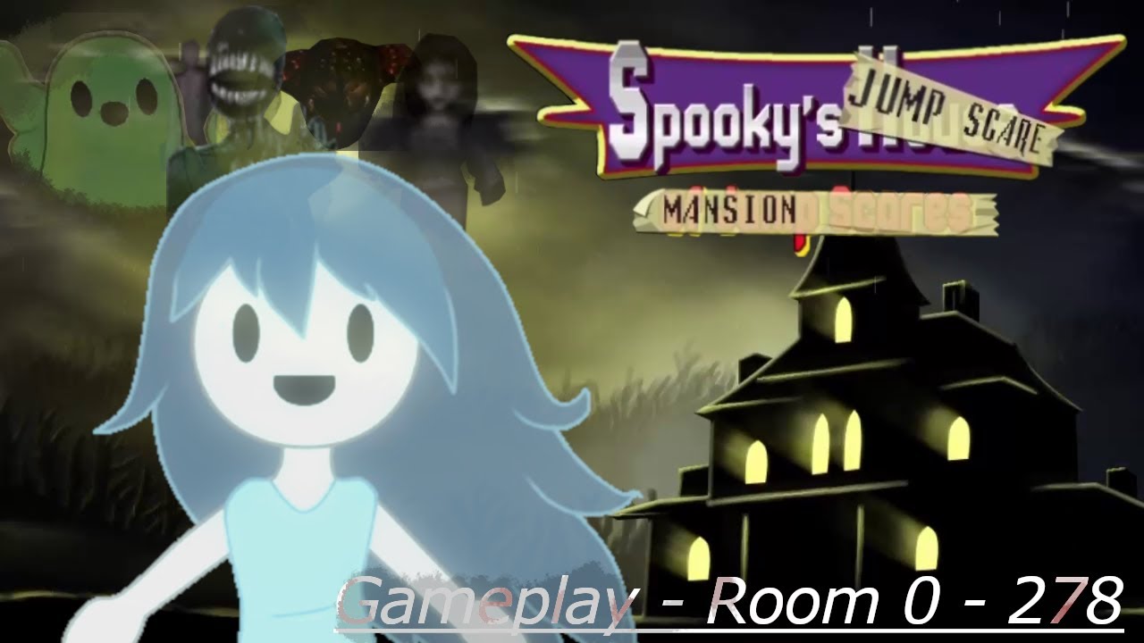 Surviving 1000 scares, and a 100 heart attacks - Spooky's Jump Scare Mansion - YouTube