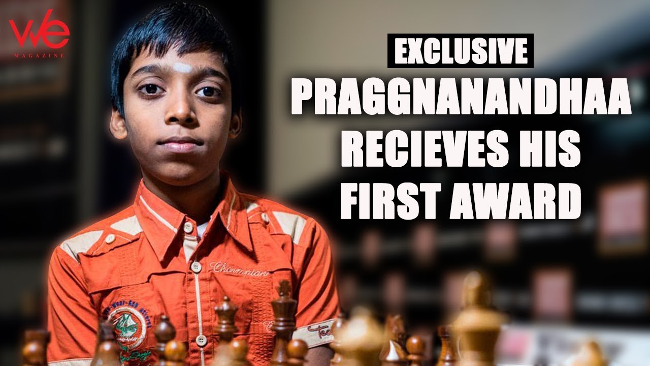 Chess Grandmaster Praggnanandhaa receives his first award | Soulmates ...