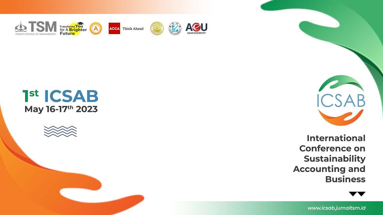 Day 2 INTERNATIONAL CONFERENCE ON SUSTAINABILITYACCOUNTING AND BUSINESS ...