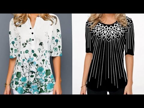 Batı Tarzı Büyük Beden Uzun Ve Kısa Lenen Pamuklu Şifon Bluz