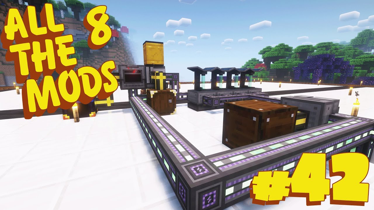 POLONIUM PELLET PRODUCTION - ALL THE MODS 8 - ATM8 MINECRAFT - YouTube