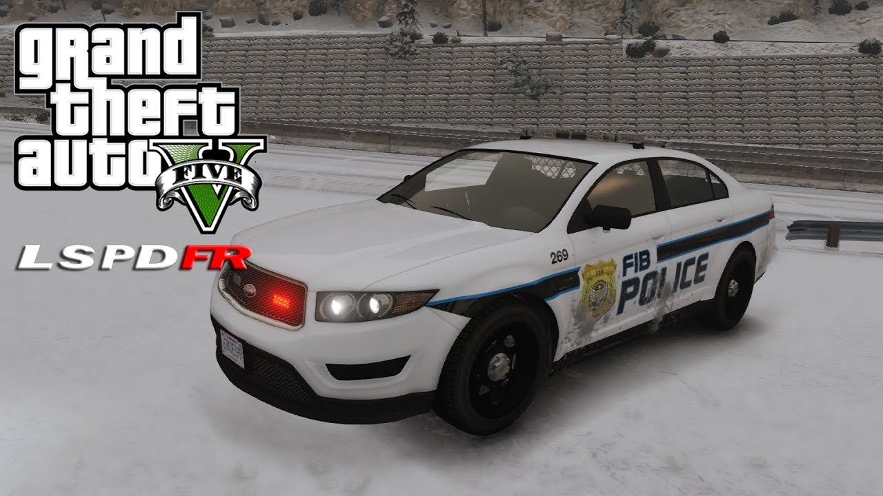 GTA 5 - LSPDFR EP229 - Backup update + FIB police pack - YouTube