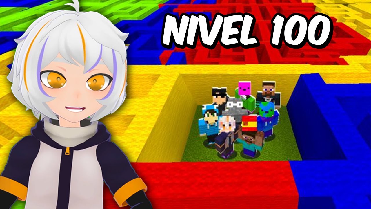 ATRAPÉ a los YOUTUBERS dentro de un LABERINTO IMPOSIBLE en MINECRAFT ...