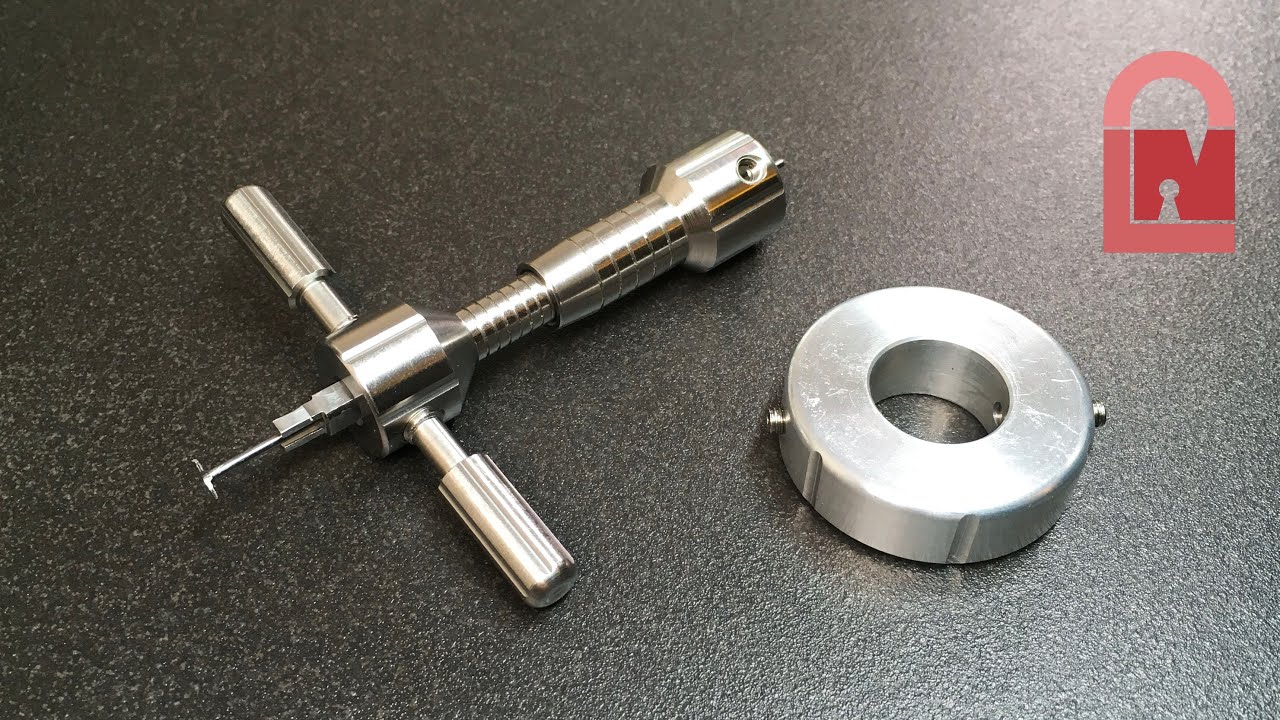 RWB Custom Picks Disc Detainer Pick - YouTube