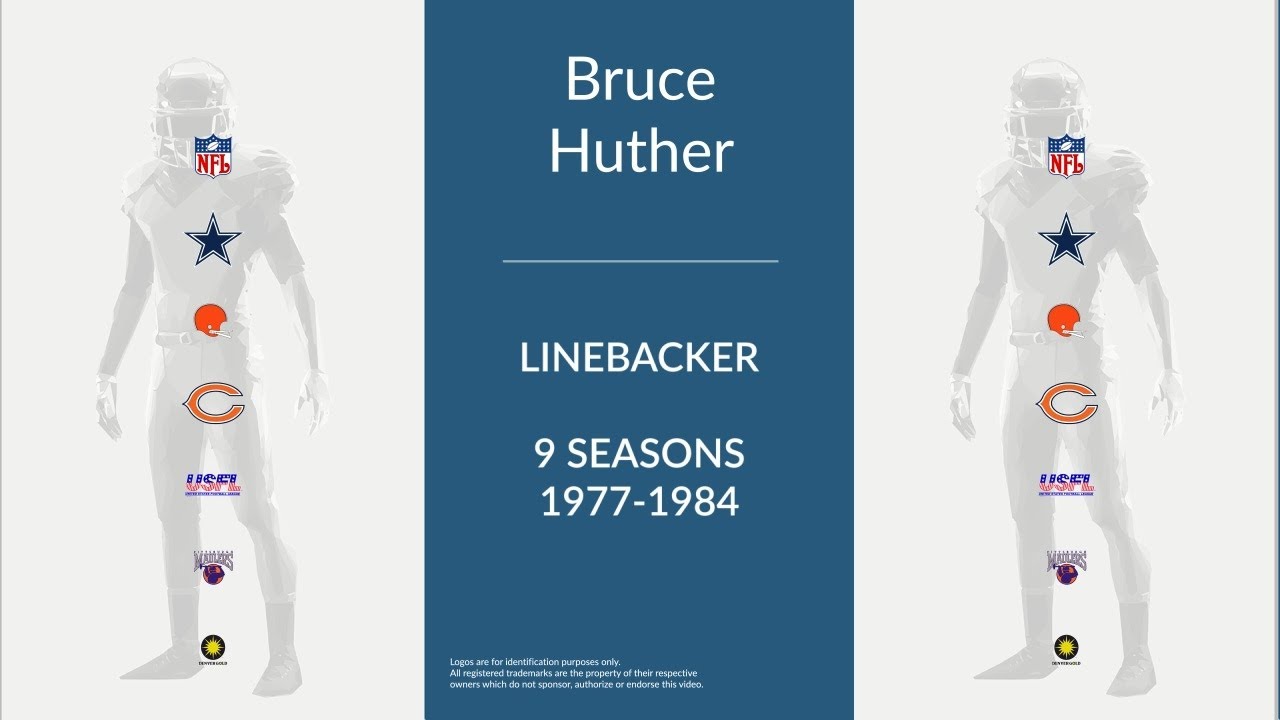 Bruce Huther: Football Linebacker - YouTube