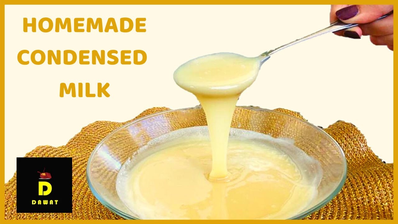 Homemade Condensed Milk Recipe - how to make condensed milk at home ...