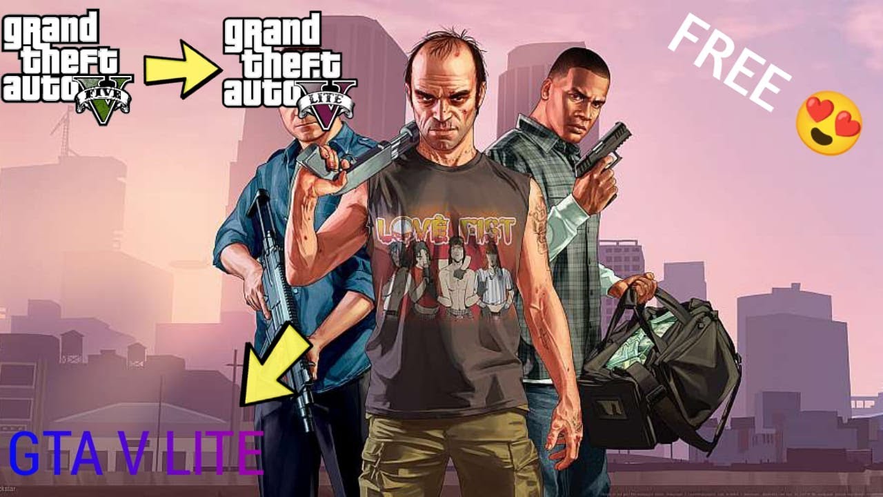GTA 5 LITE VERSION FOR LOW END PC IS HERE | HOW TO DOWNLOAD GTA 5 ON ...