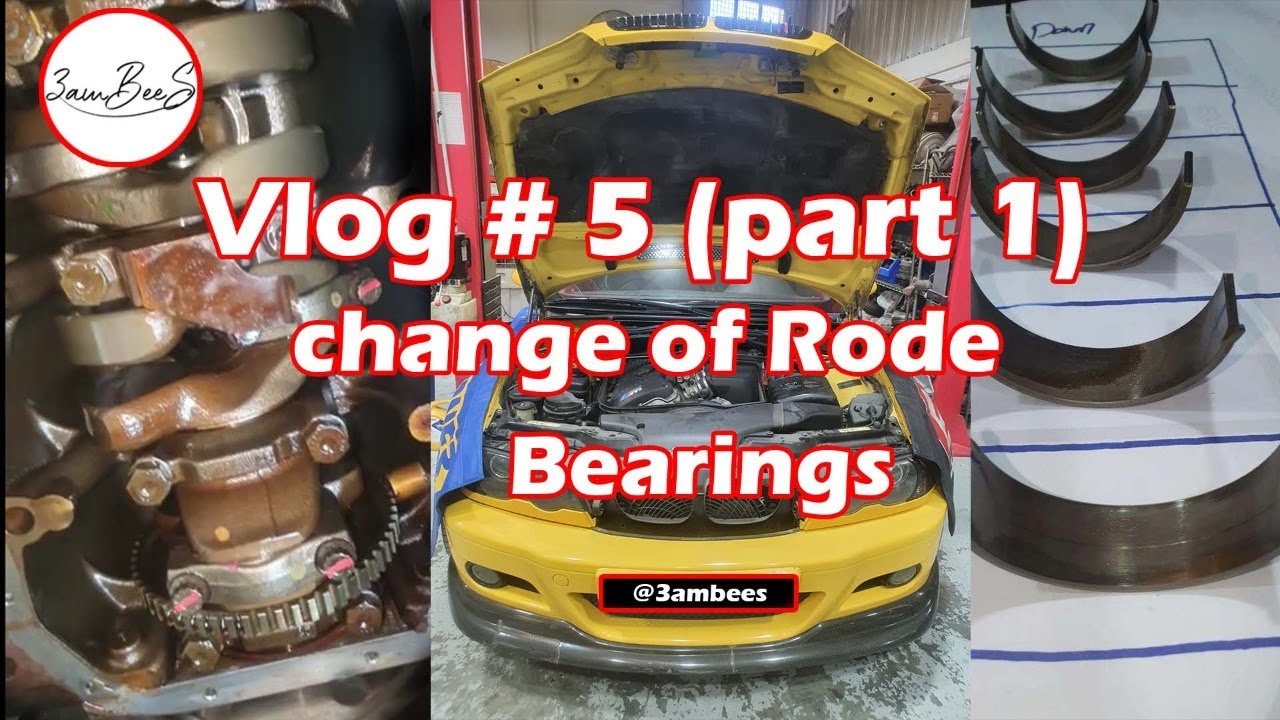 E46 m3 Vlog # 5: Replace rode bearing and more - YouTube