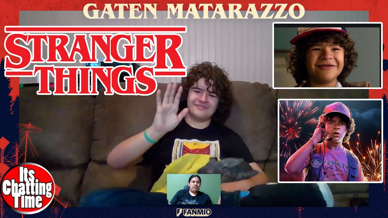 Steven Chats with Gaten Matarazzo! - YouTube