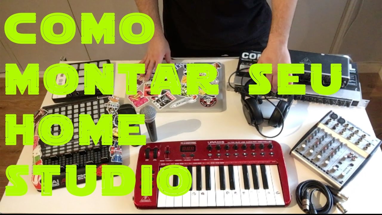 Como montar seu home studio - YouTube