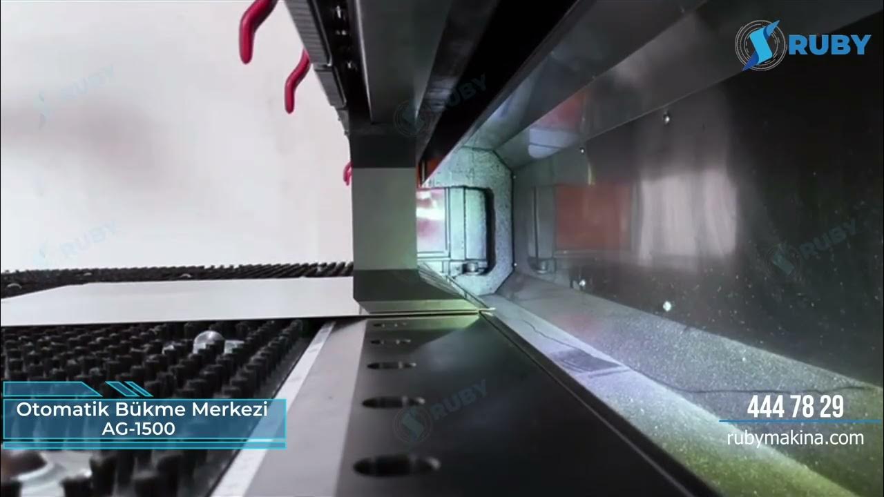 AG-1500 Otomatik Bükme Merkezi | Ruby Makina - YouTube