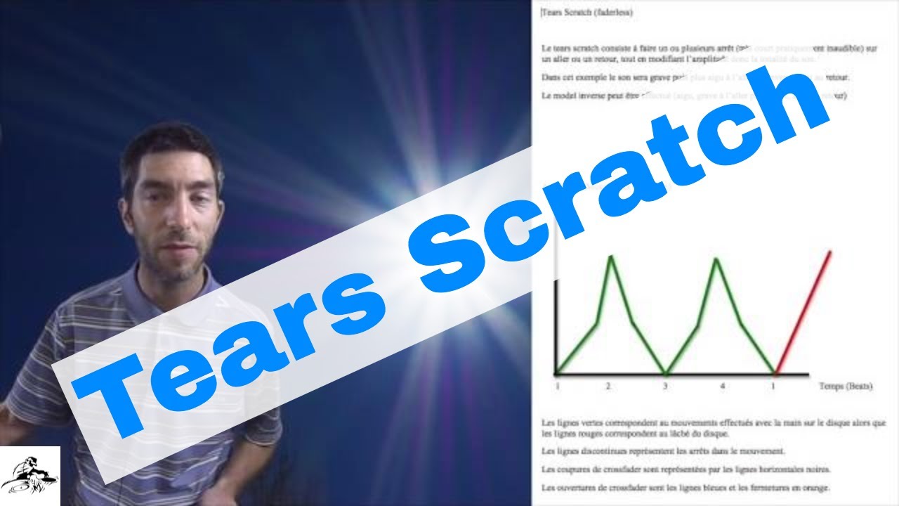 Cours de scratch : Le Tears scratch - YouTube