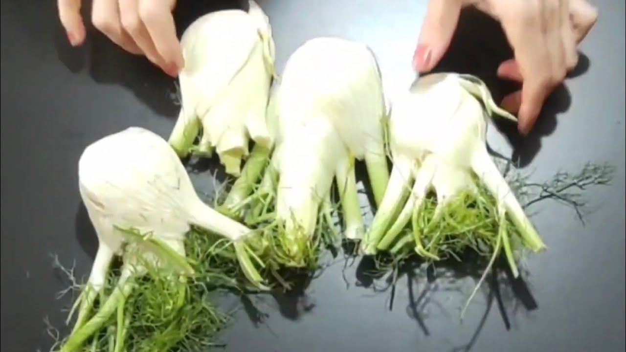 le fenouil, un légume anisé 😉😉, braisé, gratiné😉👌un vrai délice fumé ...