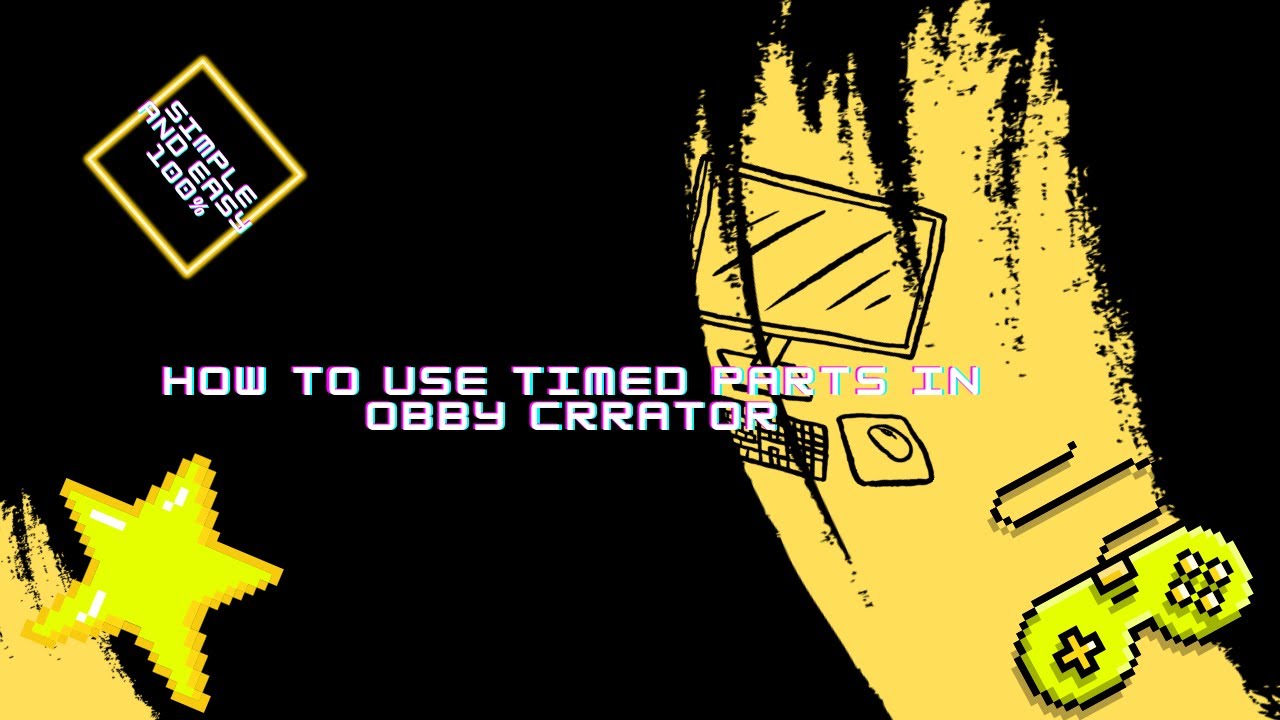 How to use timed parts in obby creator - YouTube