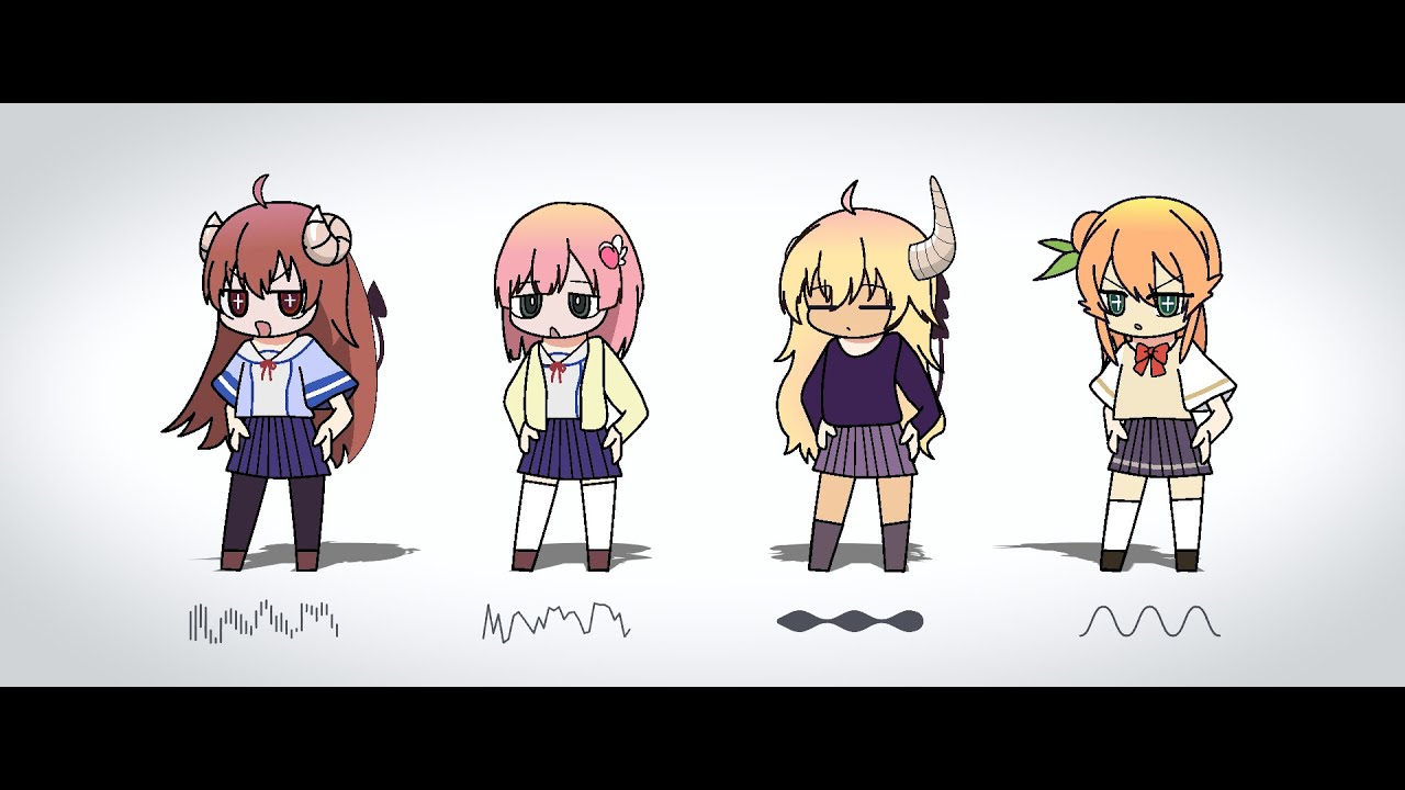 まちカドまぞく 「XTrinity」 - YouTube