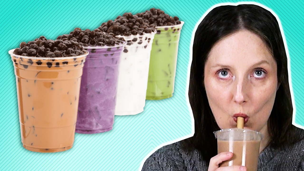Irish People Try More Boba (Bubble Tea) - YouTube