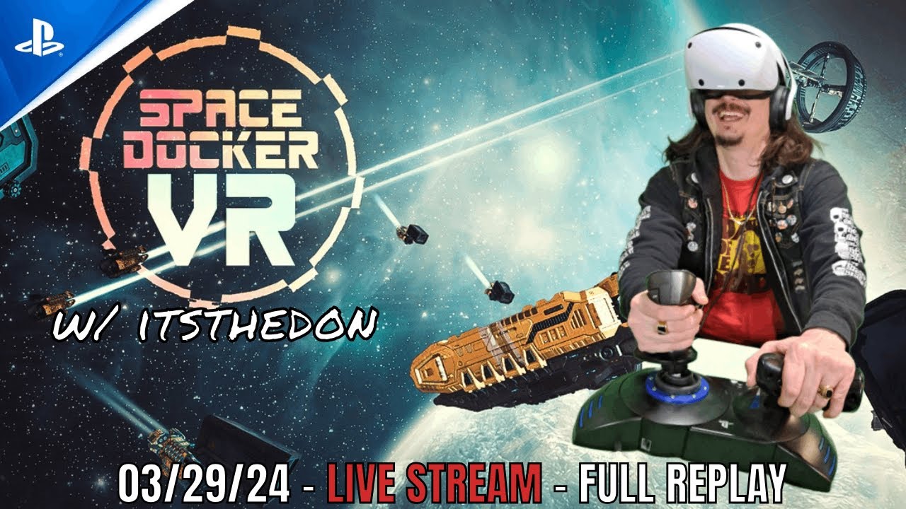 Space Forklift Simulator LIVE!!! - 03.29.24 - PSVR2 - Space Docker VR ...