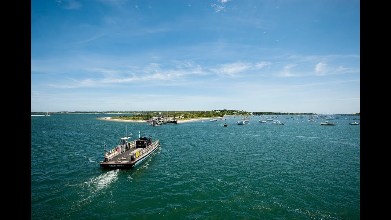 Martha's Vineyard Chappaquiddick Island Ferry - YouTube