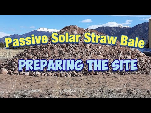 Passive Solar Straw Bale Home Build - YouTube