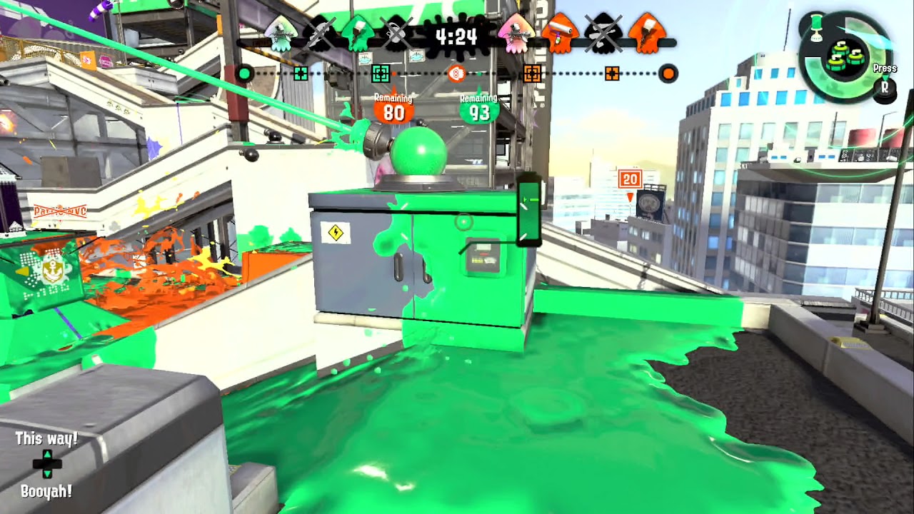 CALIGINOUS MUSQUASH ~ Tower Control ~ Moray Towers ~ SPLATOON 2 ~ NO ...