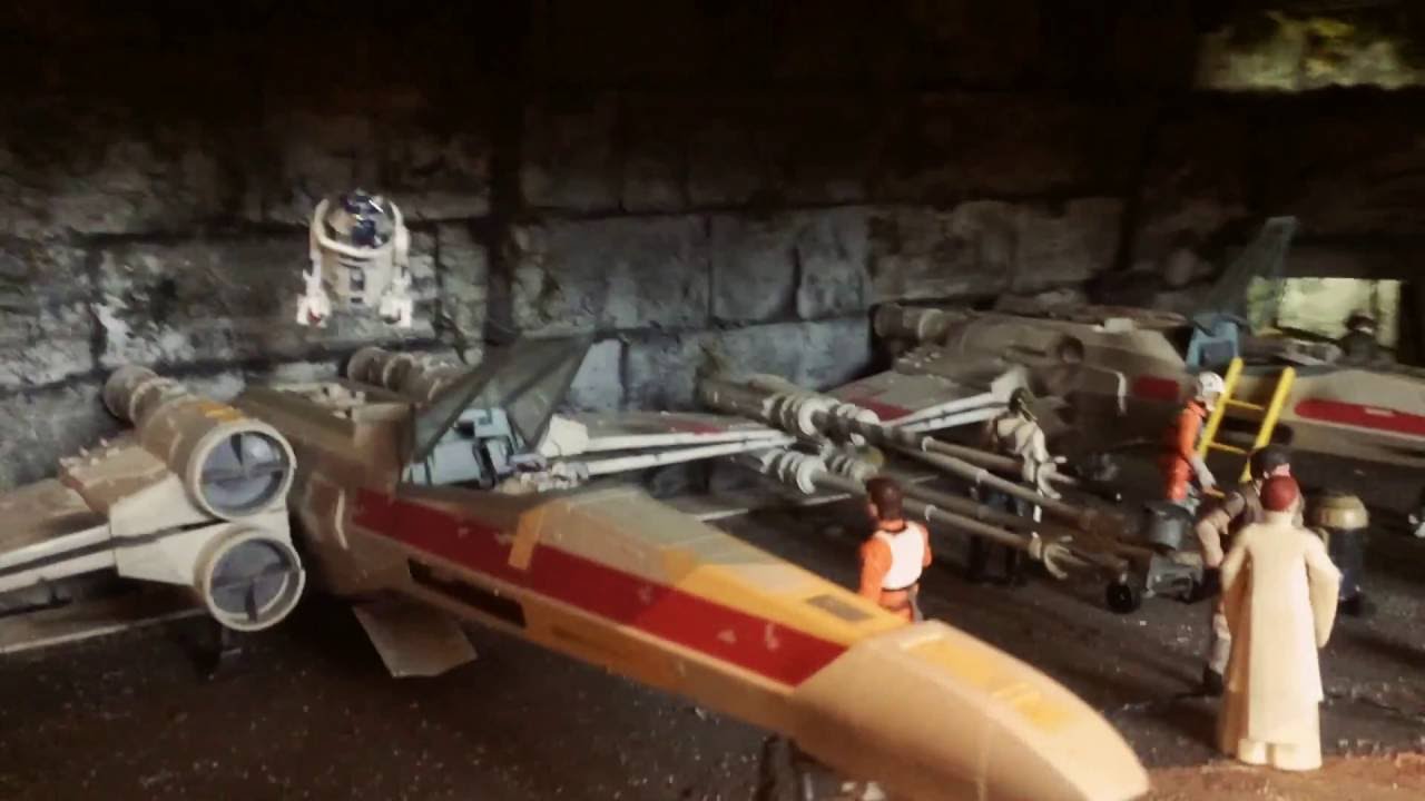 Star Wars diorama yavin (scratch built ) - YouTube