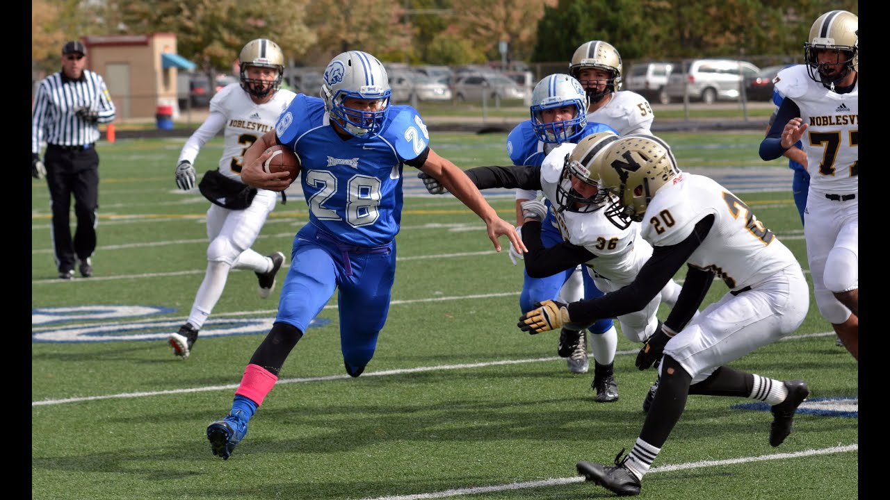 HSE Royals JV Football vs Noblesville highlights 2014 - YouTube