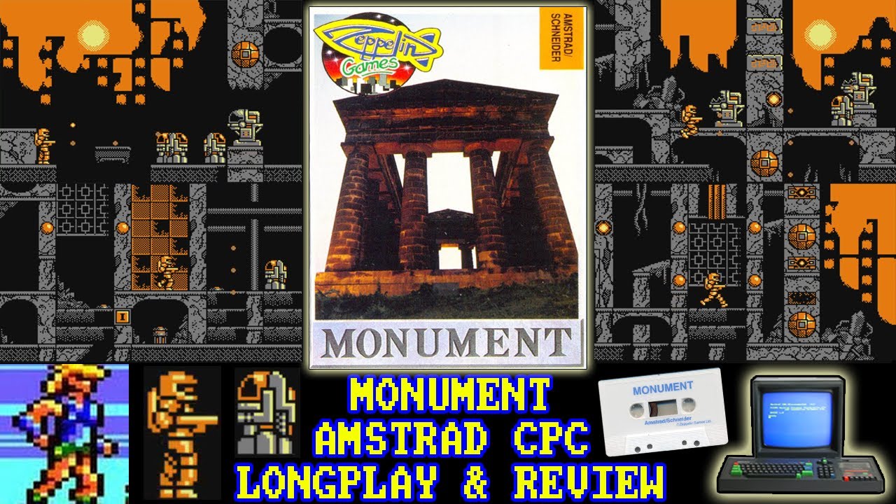 [AMSTRAD CPC] Monument - Longplay & Review - YouTube