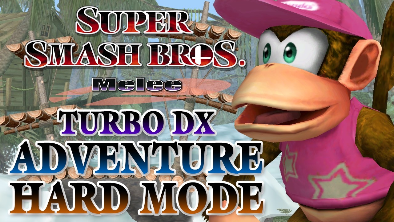Super Smash Bros. Melee [Turbo DX]: Adventure mode [Diddy Kong] [Hard ...