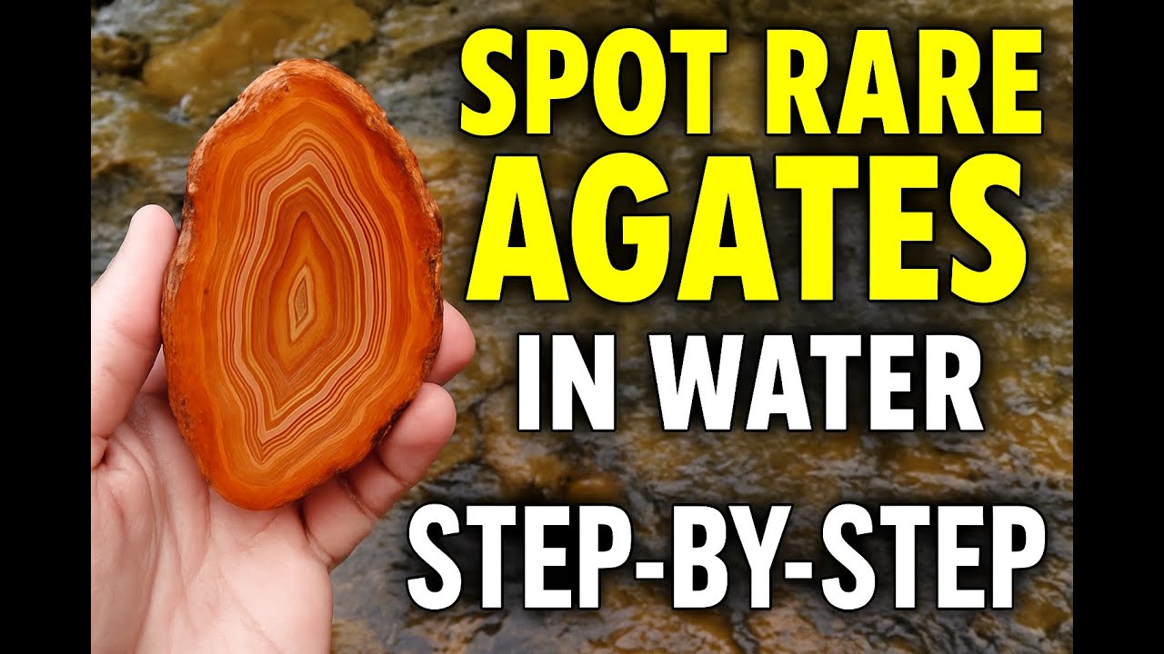 How to Spot Rare Agates in Water – Step-by-Step Rockhounding Guide ...