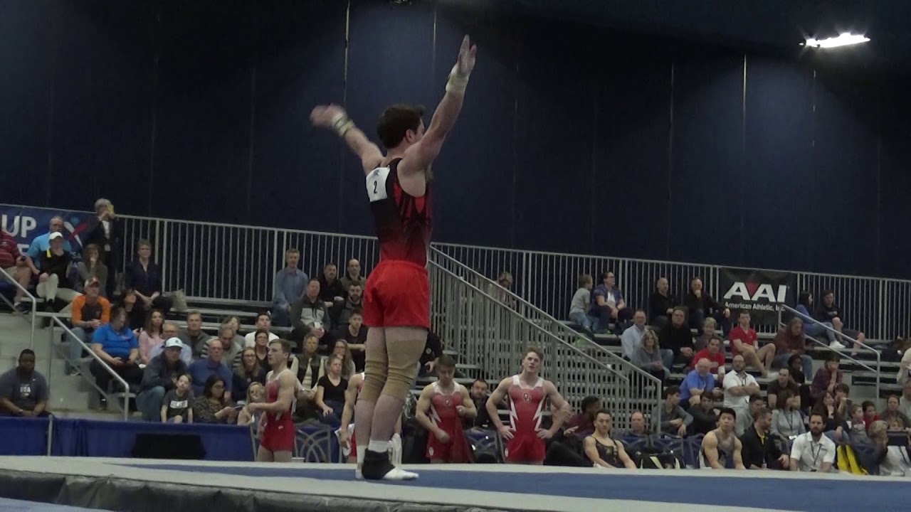 Taylor Burkhart - Floor Exercise - 2020 Winter Cup Senior Prelims - YouTube