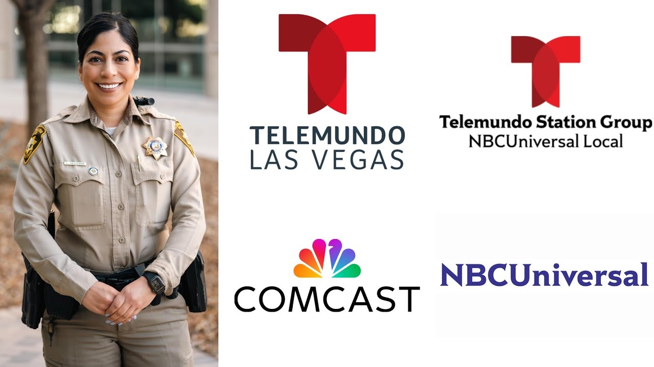 LVMPD Oficial Laura Villicaña en Telemundo Las Vegas KBLR en Diciembre ...