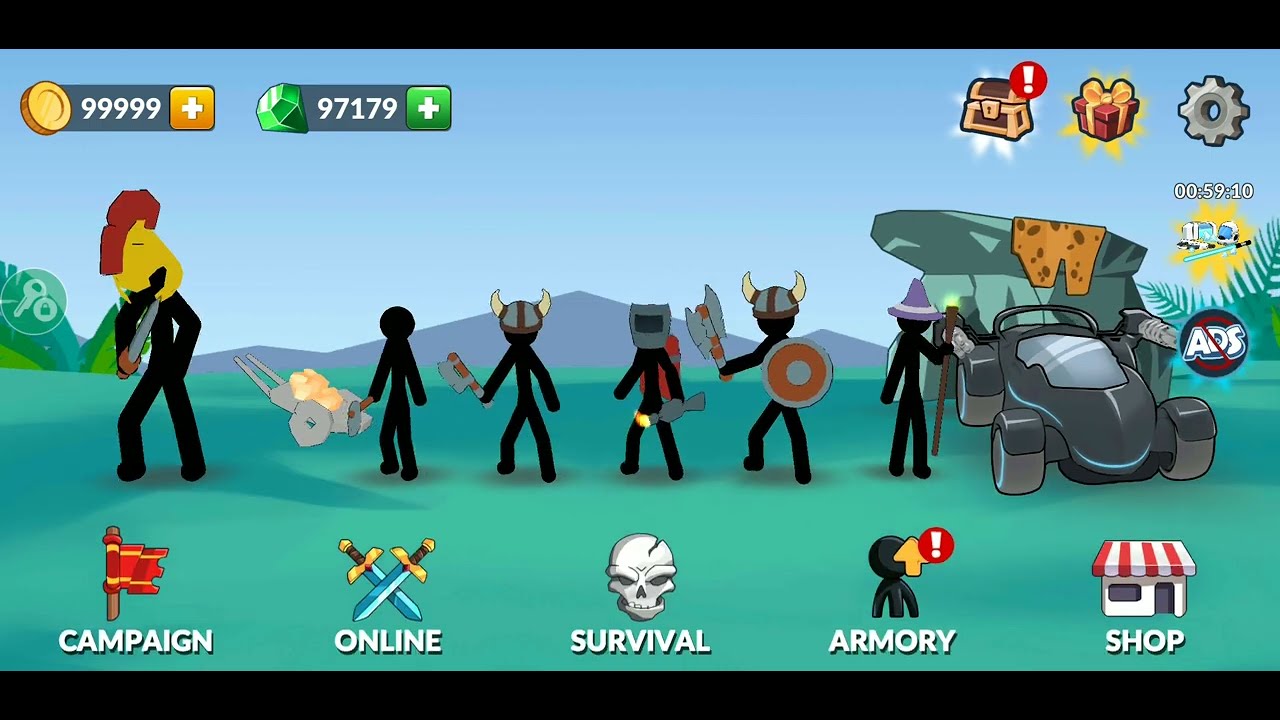 Slinger Update To Flameter - Stick war - YouTube