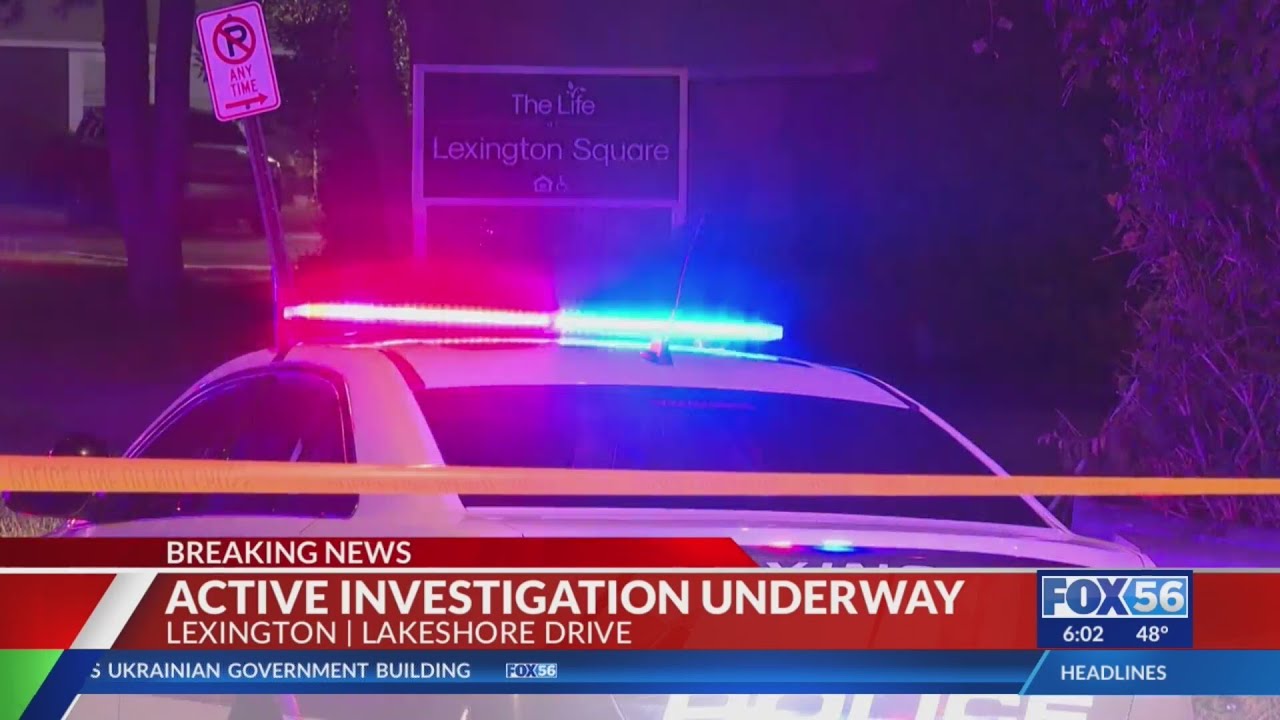 Lexington officer involved in Lakeshore Drive shooting - YouTube
