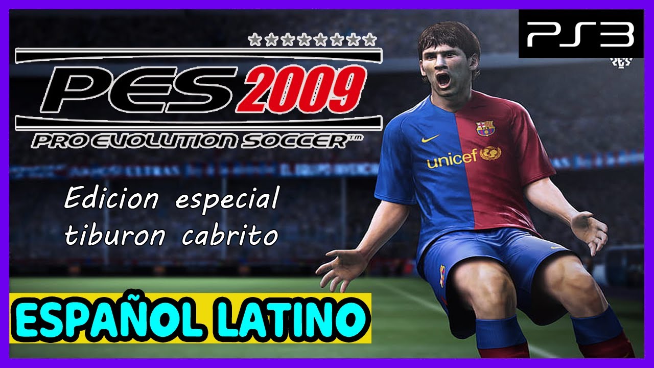 PES 2009 PS3 EN ESPAÑOL LATINO 🎮 ️ - YouTube