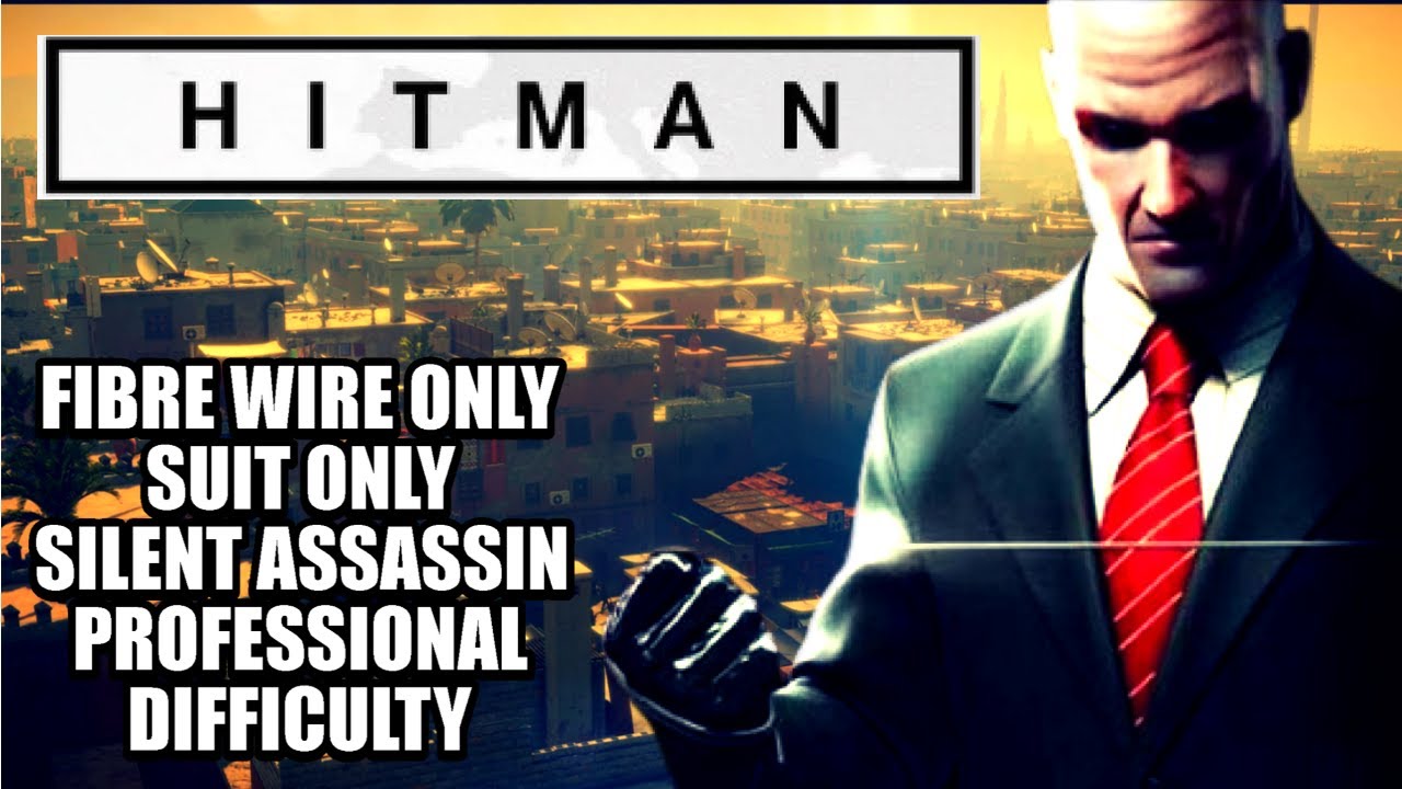 HITMAN MARRAKESH FIBRE WIRE ONLY SUIT ONLY SILENT ASSASSIN PROFESSIONAL ...