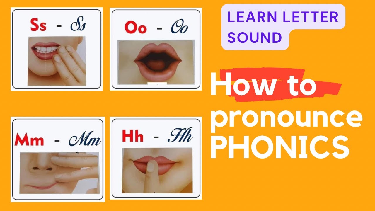 How to pronounce letter sounds || phonics pronunciation || learn ...