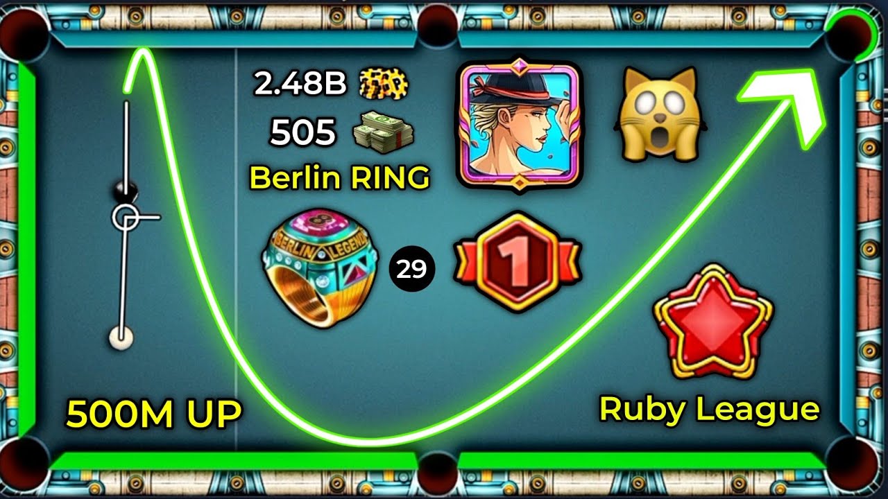 8 ball pool - Unbelievable RUBY League Top ~ 29th Berlin RING ~ 12 500 ...