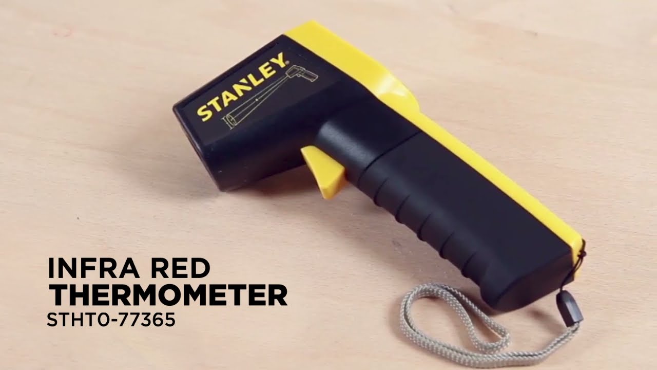 STANLEY STHT0-77365 Infrared Industrial Thermometer - YouTube