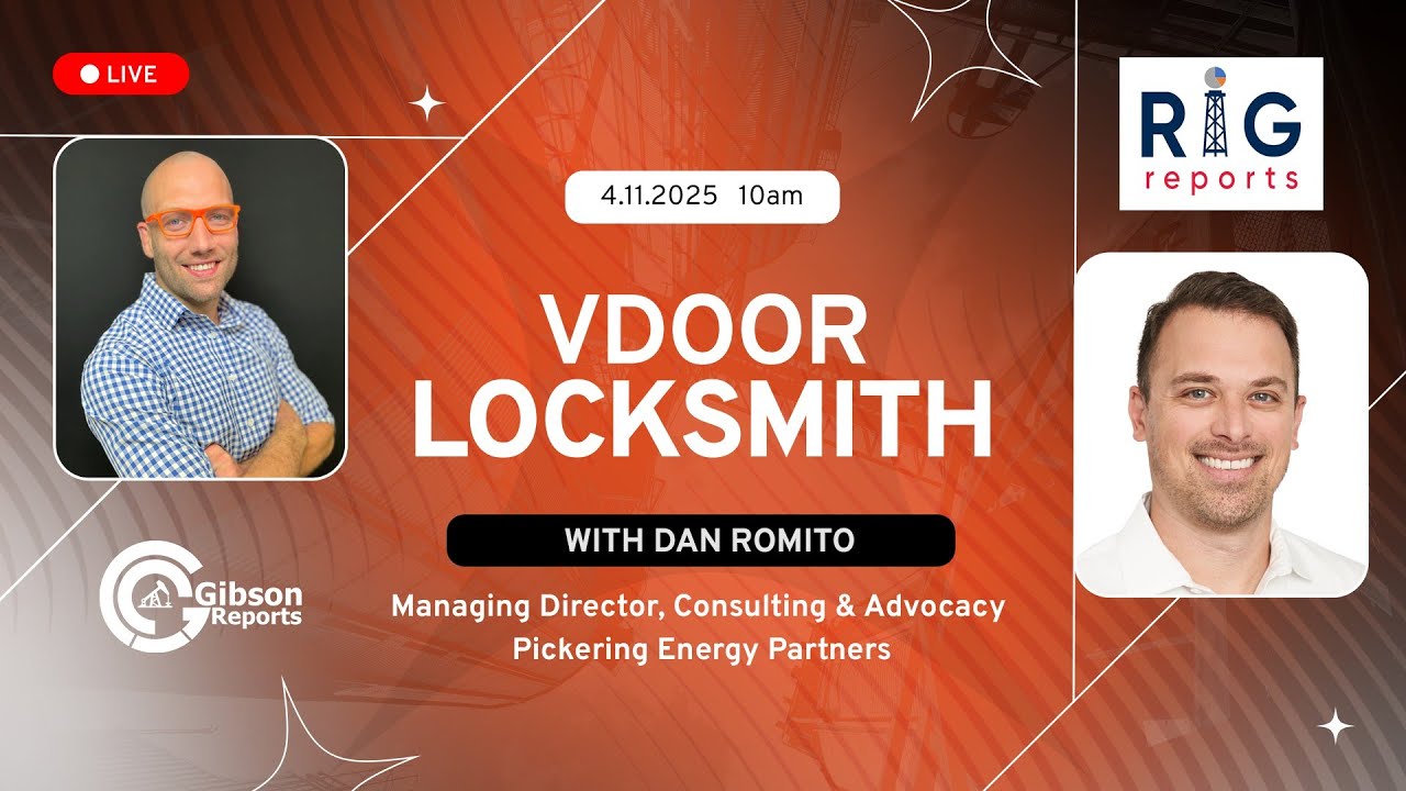 #Vdoorlocksmith Show with Dan Romito – Pickering Energy Partners - YouTube