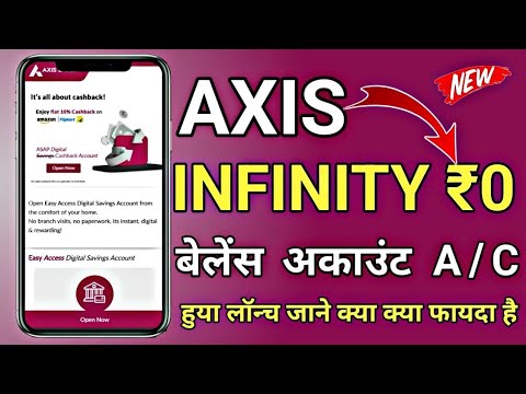 Axis Bank Infinity Saving Zero Balance Account | Axis Bank Zero Balance ...