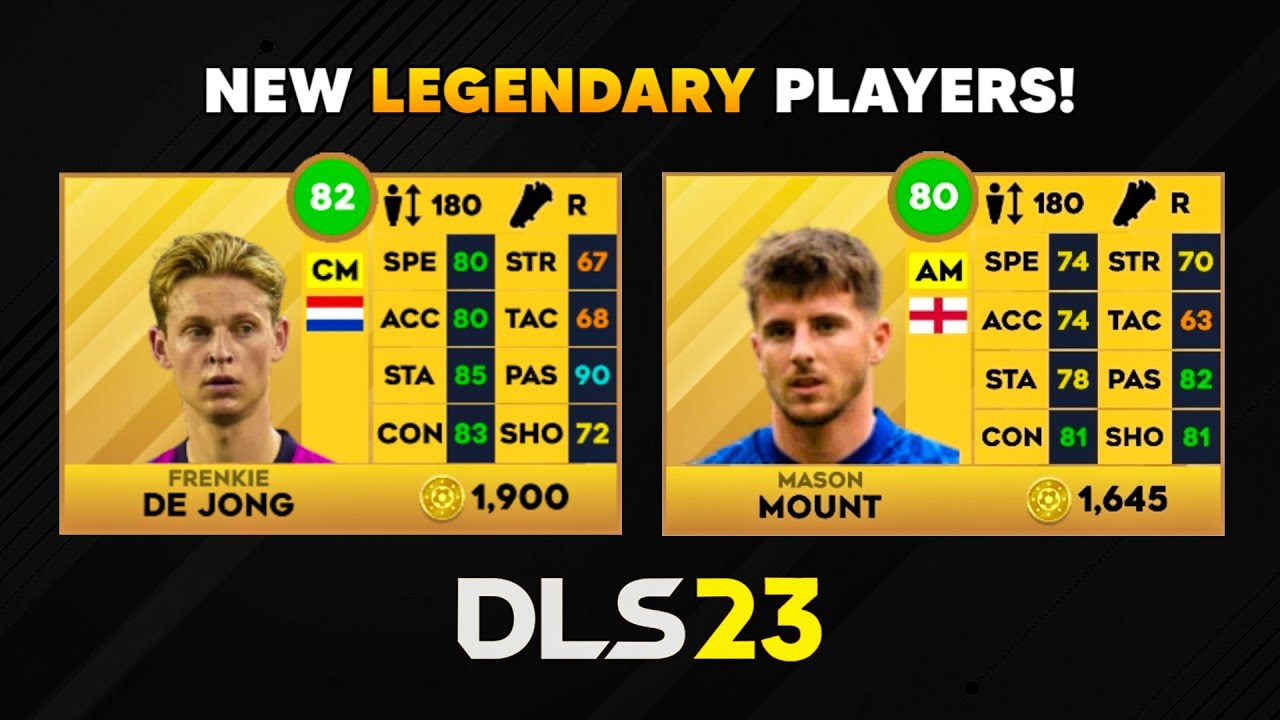DLS 23 | New Legendary Players In Dream League Soccer 2023! 🤩🔥 - YouTube