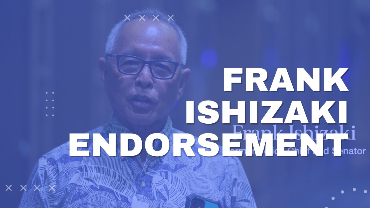 Frank Ishizaki Endorses Felix Camacho - YouTube