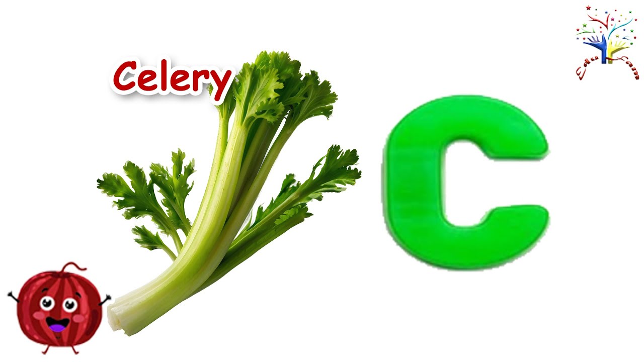 Celery Song 🥬🎶 | Crunchy Green Fun for Kids | 3D Animated Vegetable ...