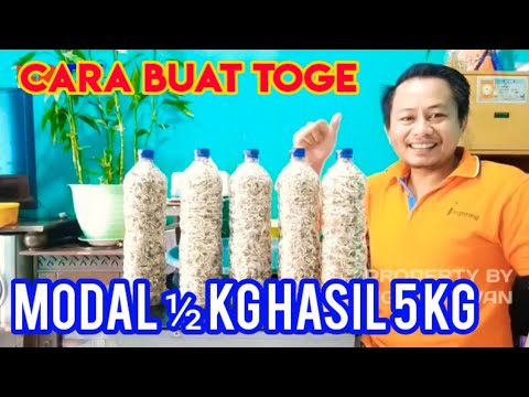 Peluang Usaha Untung Besar - Membuat Touge Sendiri Pakai Botol Bekas